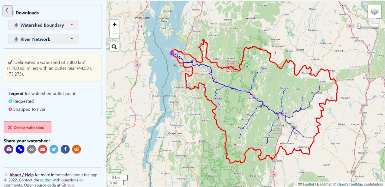 How to calculate the average precipitation over a watershed with ...
